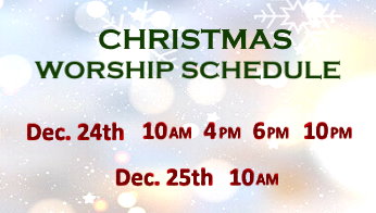 2019 Christmas Worship Schedule – Our Redeemer's